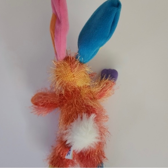 Furry Friends | Toys | Vintage Furry Friends Fluorescent Orange Bunny ...